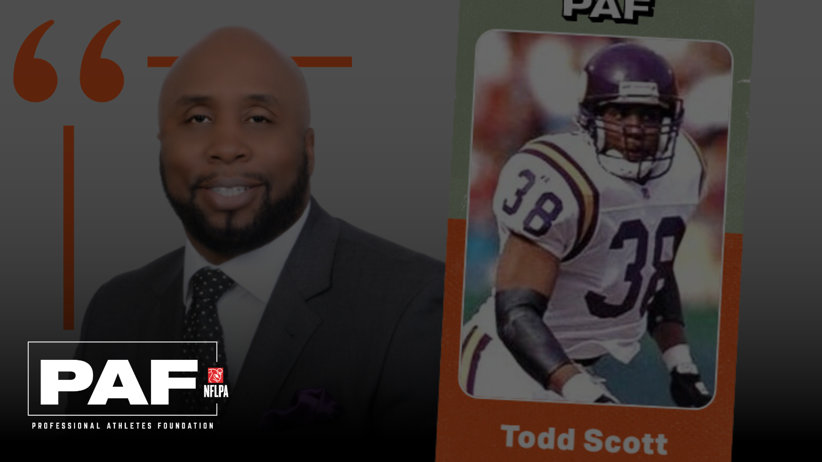 Todd Scott: The Next Generation of You - NFLPA PAF
