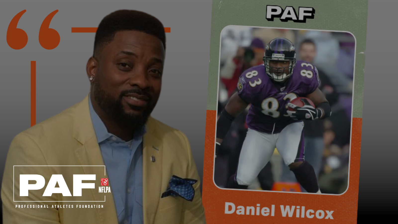 Daniel Wilcox: The Next Generation of You - NFLPA's PAF